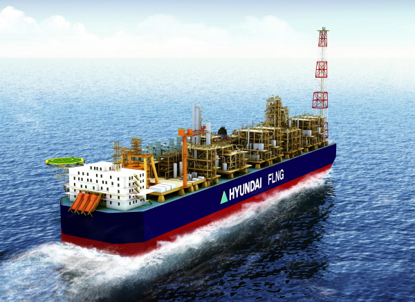 현대重, 국내 첫 ‘LNG-FPSO’ 독자모델 개발