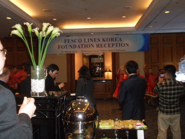 FESCO LINES KOREA 창립 기념식