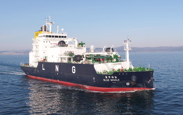 KC-2 적용된 첫 LNG 벙커링선 명명