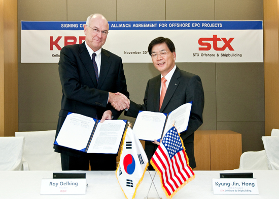 STX Shipbuilding & KBR join forces for offshore